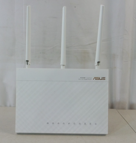 Asus Dual Band 802.11ac Gigabit Router Wireless Streaming White RT ...