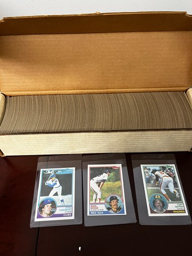 1983 Topps Baseball Complete Set NM-MINT Gwynn Sandberg Boggs Rc | eBay
