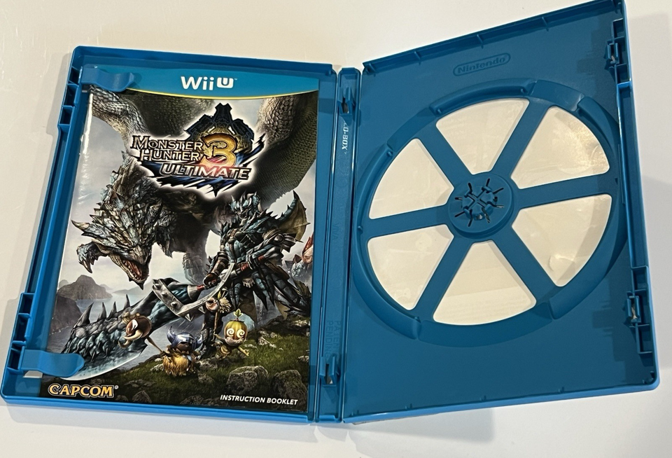 Monster Hunter 3 Tri Nintendo Wii Box and Instruction Booklet Only. No ...
