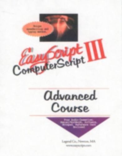 EasyScript/ComputerScript II Unique Speed Writing, Typing and ...