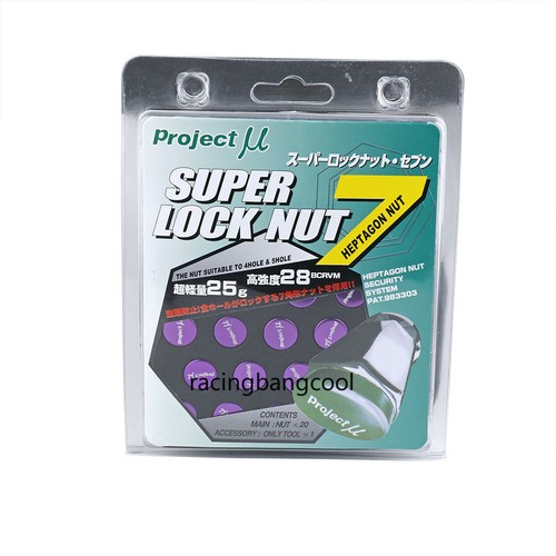 20pcs/set Project MU Purple Composite SPEC Steel Wheel Lug Lock Nuts ...