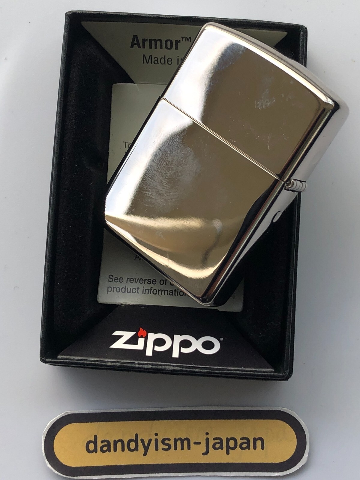 Zippo Lighter Armor Case Titanium Coating Platinum Plating Silver Brass ...