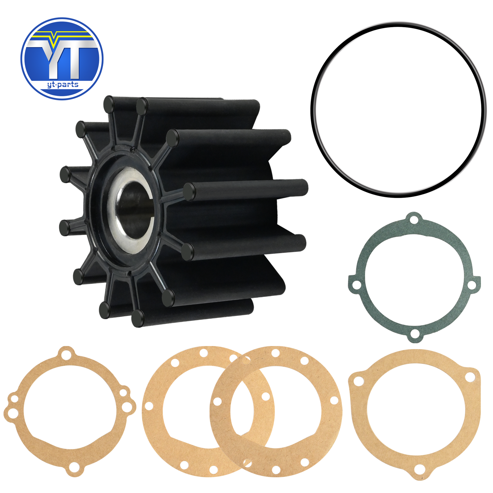 10615K 10615K-SHW Water Pump Impeller Kit Fits Sherwood RP061017 E-35 ...