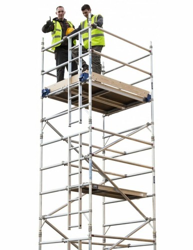 LEWIS Industrial Double Width Scaffold Towers - 1.8m Long X 1.45m ...