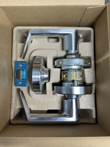 Schlage ND10S RHO 626 Passage Latch Grade 1 Rhodes Lever Satin Chrome ...