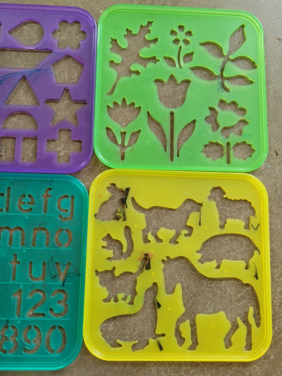 Vintage Tupperware Stencils Tupperware Stencil Art Case Lunch Box