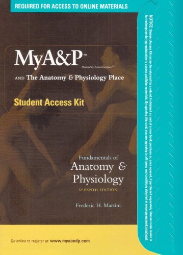 My A&P and The Anatomy & Physiology Place: Student Access Kit fo 9780805372922| eBay