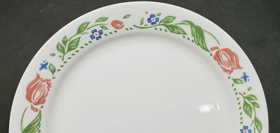 3 Corelle WHISPERING TULIPS Dinner Plates 10 1/4" Corning EUC | eBay