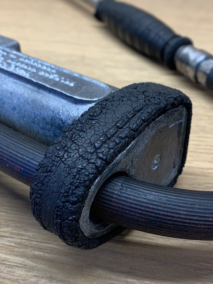 Rare Nice Vintage Dunlop Air Compressor Tyre Gauge Pump Inflator Garage ...