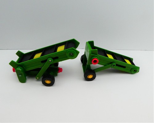 ERTL John Deere Lot of 2 Plastic Combine Stackers for Battery Operated ...