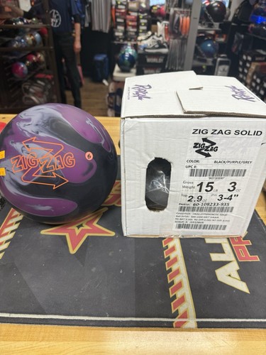New Radical Zig Zag Solid Bowling Ball 15lbs | eBay