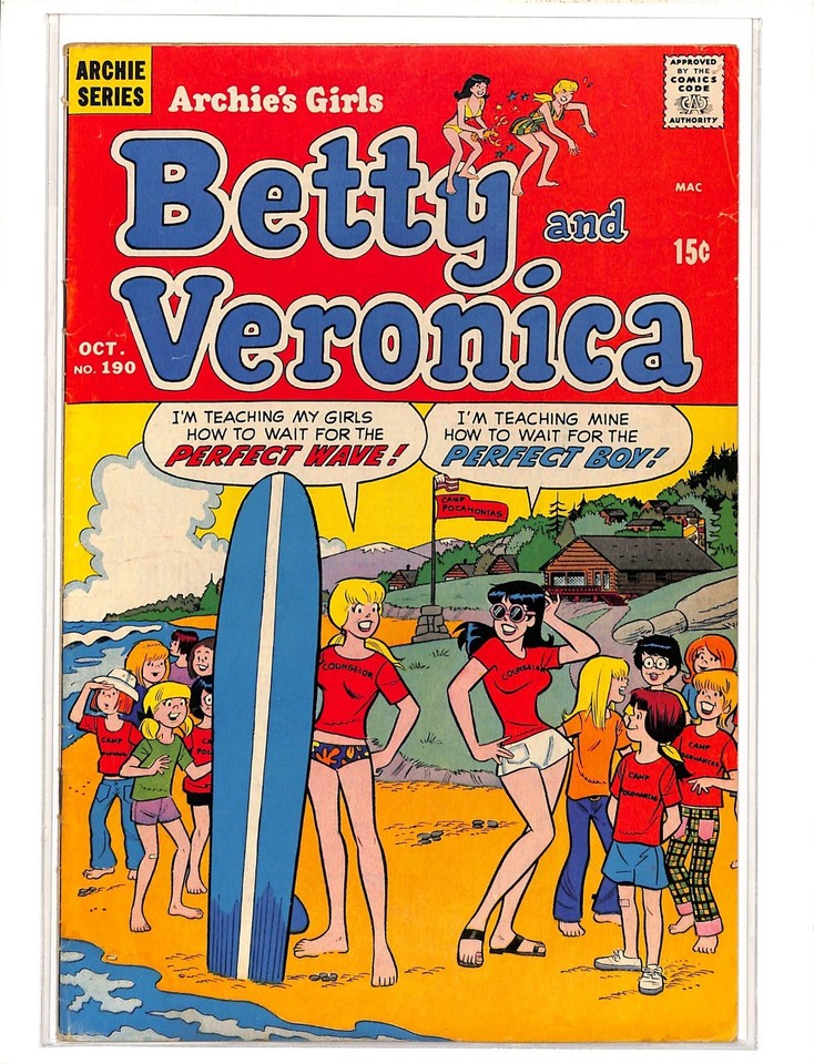 Betty and Veronica #188-191, 196, 201, 214, 225 & 252 Lot X9 Sexy (DM ...