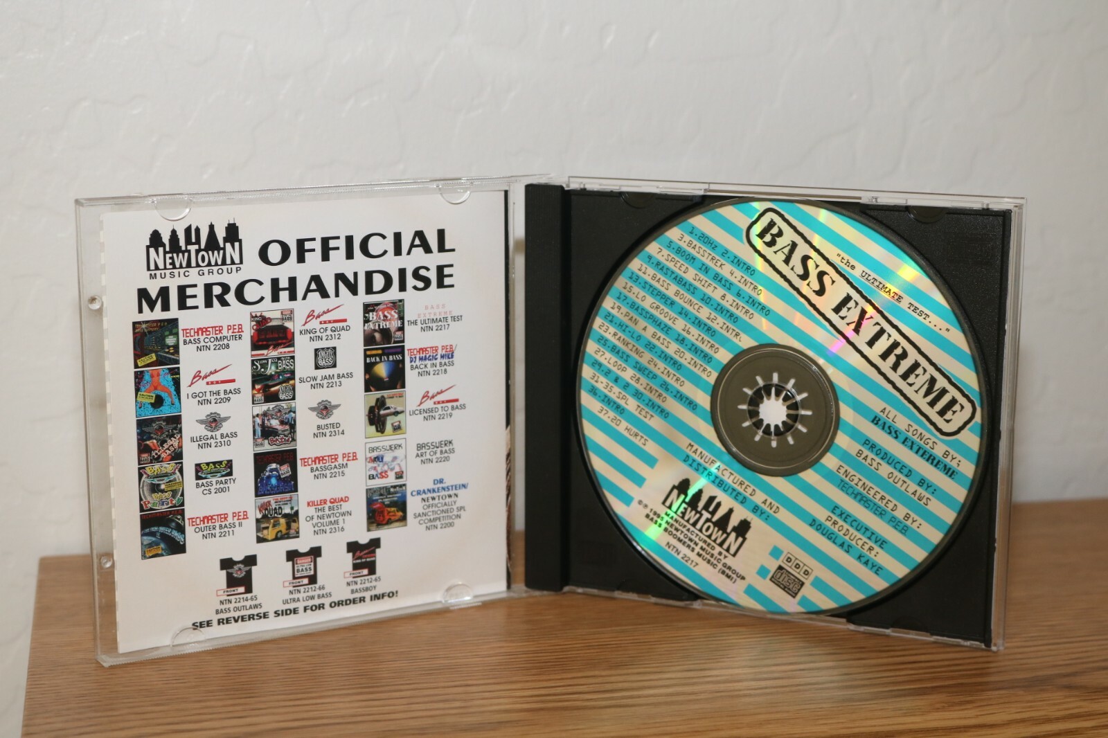 BASS EXTREME (1995) CD Self-Titled Bass Outlaws Miami Hip Hop Electro ...