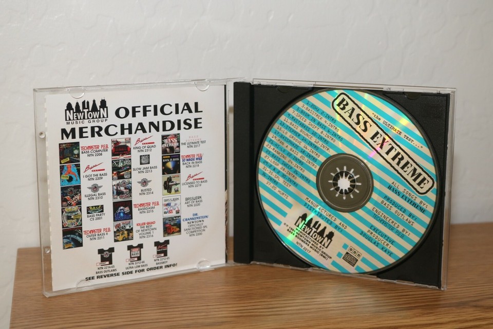BASS EXTREME (1995) CD Self-Titled Bass Outlaws Miami Hip Hop Electro ...