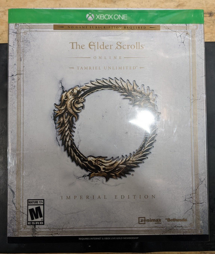 Elder Scrolls Online Tamriel Unlimited Imperial (Xbox One 2015) Brand New Sealed 93155160231| eBay