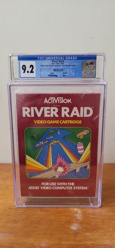 River Raid CGC Graded 9.2 A++ Atari 2600 Sealed MINT Activision 1982 | eBay