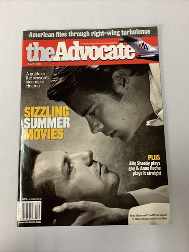 The Advocate Magazine June 1998 Ally Sheedy, Anne Heche | eBay