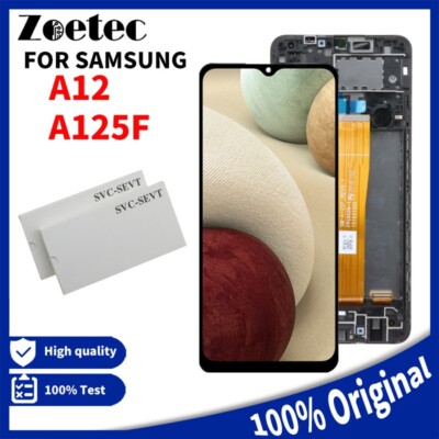 Original Genuine LCD For Samsung A12 SM-A125F Screen Replacement ...
