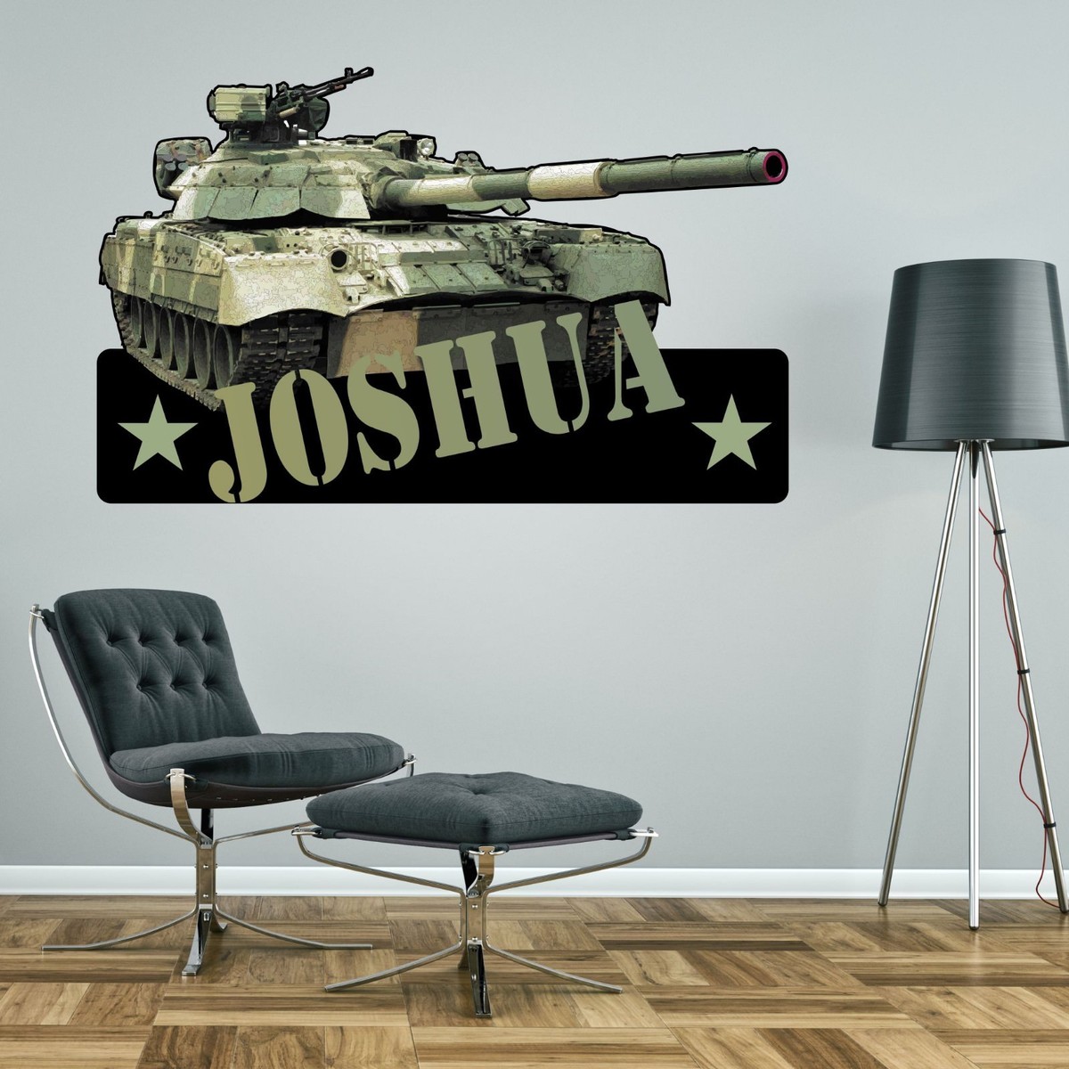 Tank Wall Decals Kids Wall Sticker Window Marine Animals