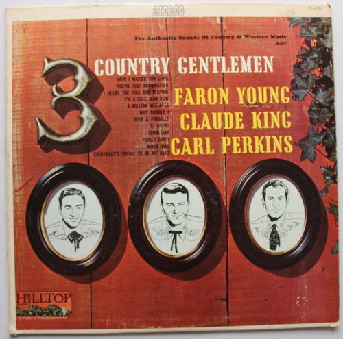 COUNTRY GENTLEMEN FARON YOUNG CARL PERKINS LP 12" VINYL RECORD *QUICK ...