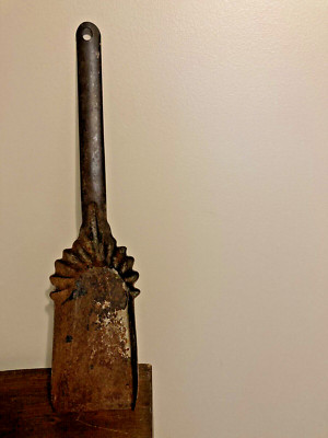 Vintage Rusty Primitive Metal Ash Coal Shovel Metal Iron Tool 20 ...