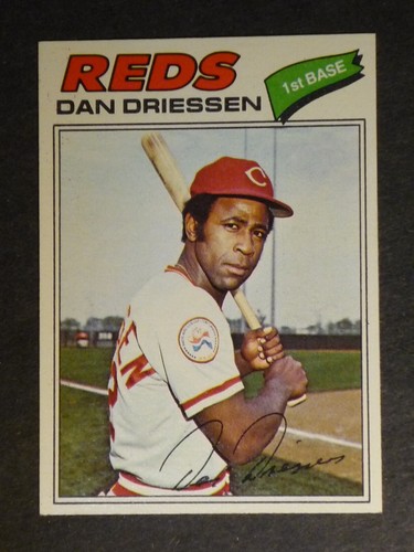 1977 Topps Dan Driessen #23 Reds NM/MT 004 | eBay