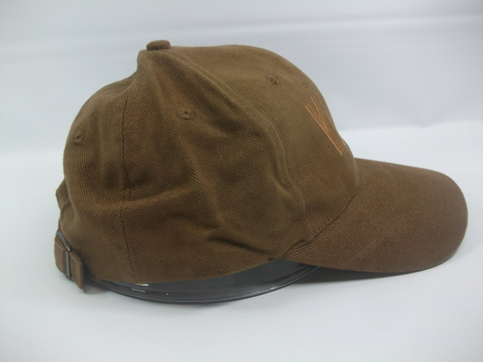 Yuba Hat Brown Strapback Baseball Cap - Gem