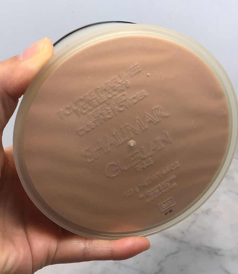 VTG SHALIMAR GUERLAIN Perfumed Dusting Powder 4.4 oz 125 g | eBay