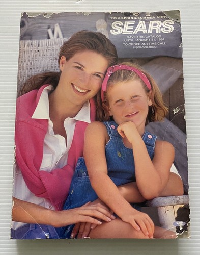 Vintage 1993 Issue Sears Spring Summer Annual Mail order Catalog ...
