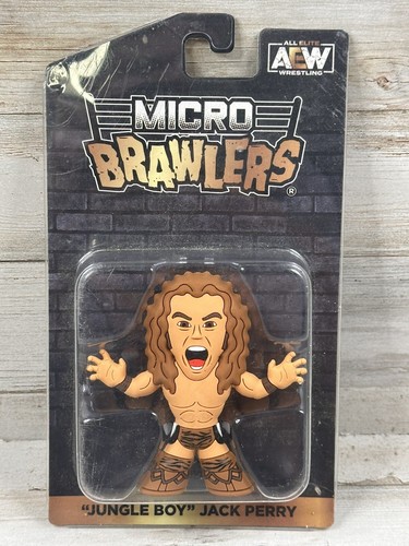 Jungle Boy Jack Perry Micro Brawler AEW Pro Wrestling Crate Figure | eBay