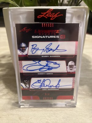 Leaf Ultimate Sports Signatures-6 Autos /4 US6-01 | eBay