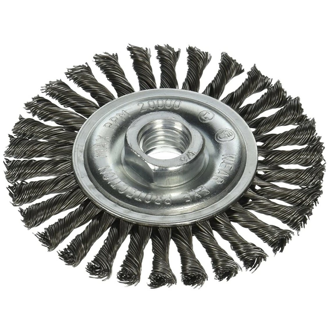 3 Pack - 5" x 5/8-11" Stringer Bead Wire Wheel For Angle Grinder ...