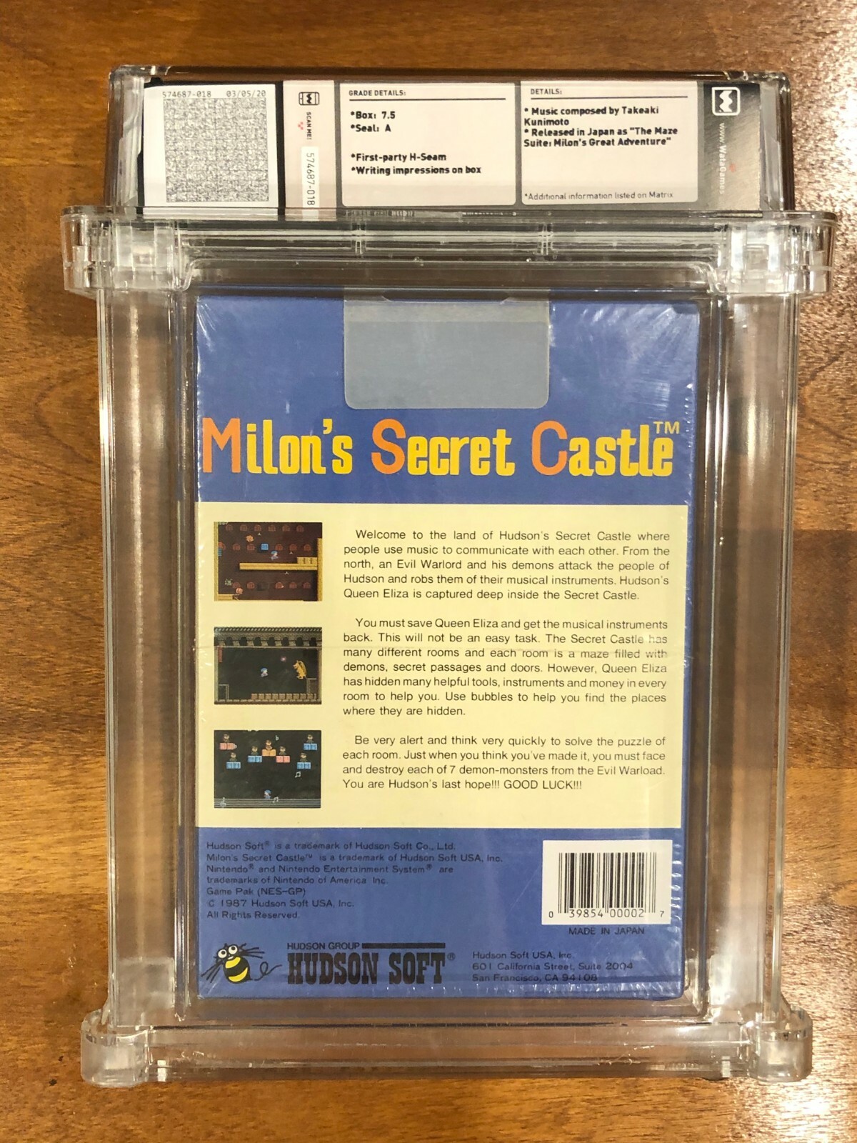 Milon's Secret Castle (Nintendo Entertainment System, 1988) for sale ...