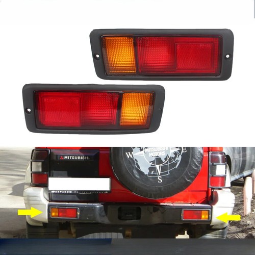 New Rear Bumper Lights Car Accessories 12V ABS Rear Bumper Lights ...