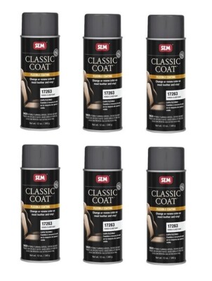 SEM CLASSIC COAT Paint Leather Vinyl Classy Gray Color Aerosol Ea 17263 ...