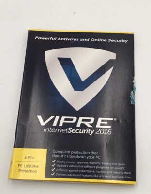 VIPRE Internet Security 2016 4PCS | eBay