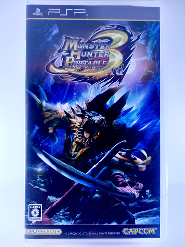 Monster Hunter Portable 3rd PSP Complete In Box Includes Manual Japan ...