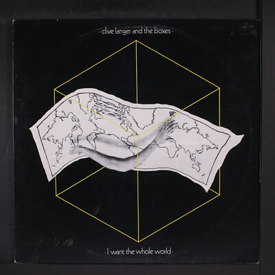 CLIVE LANGER & BOXES: i want the whole world RADAR 12" LP 33 RPM UK | eBay