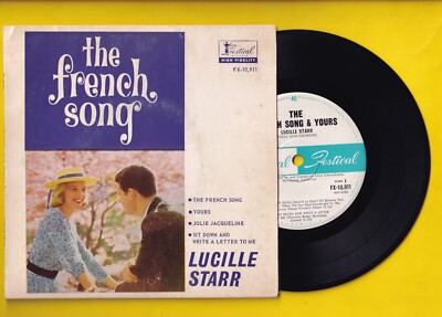 Lucille Starr , 1964 45rpm ep - The French Song, Australian pressing ...