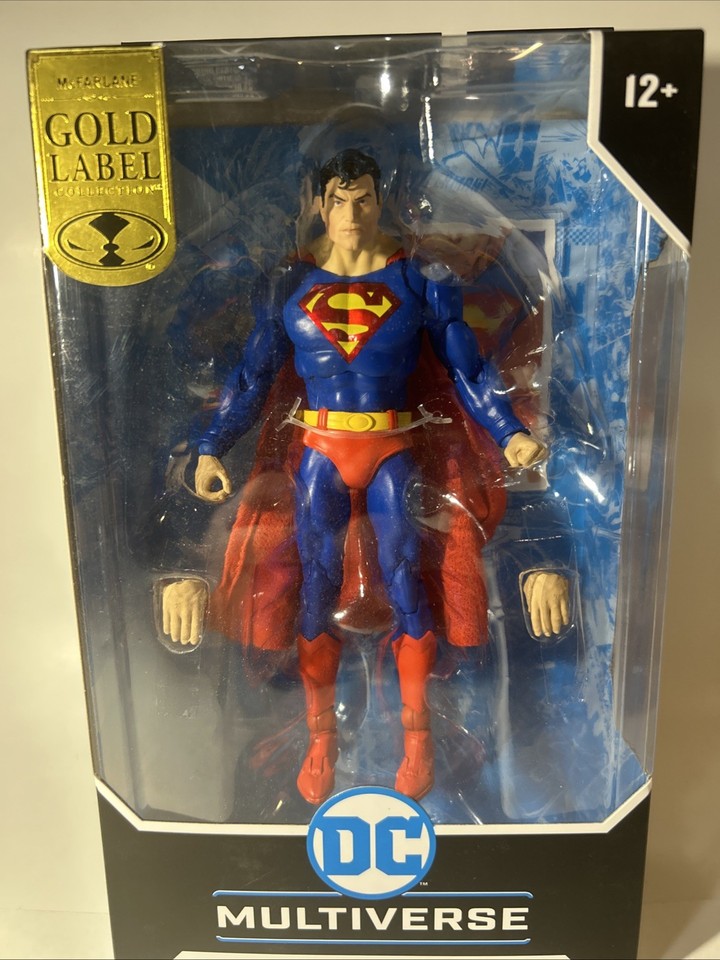 McFarlane DC Multiverse Walmart Exclusive Gold Label Superman Action ...