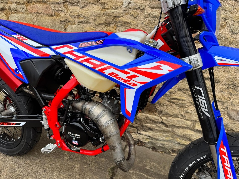 Beta RR50 Track Supermoto, 50cc Learner Legal, 2024 Model, 1077 Miles ...