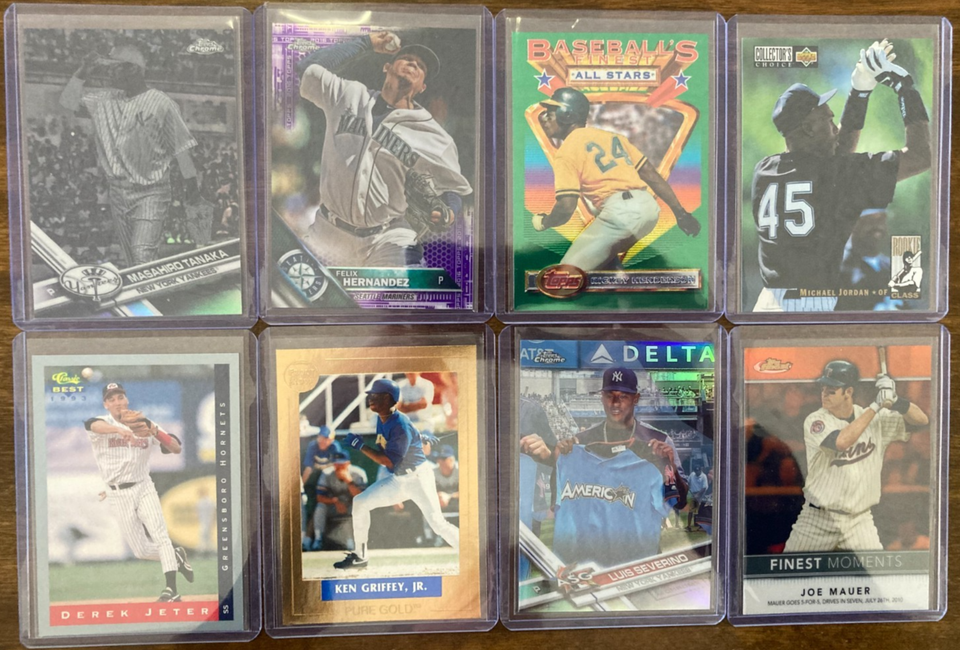 Huge Baseball Card Collection -90's Inserts & Rookies from my $1-$5 ...