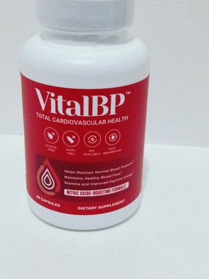 Vital BP Blood Support for Blood Flow Supplement - 60 Capsules | eBay