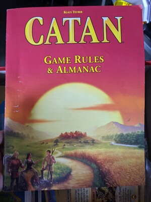 Catan 2015 5th Edition, Game Rules and Almanac Replacement Booklet ...