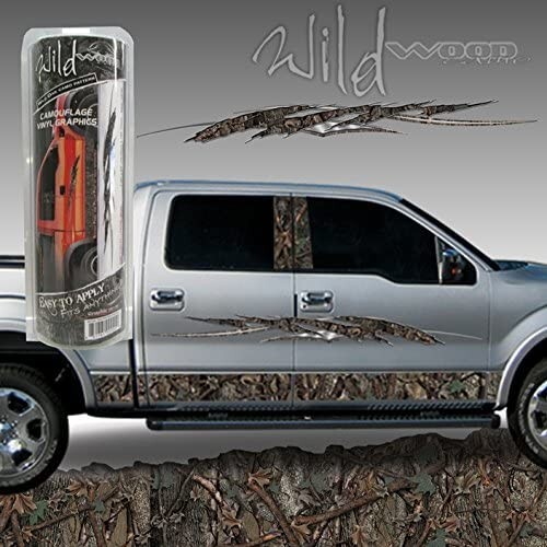 Wild Oak Tear Truck Auto Body Decal Wrap Side Panel Camouflage Hunting ...