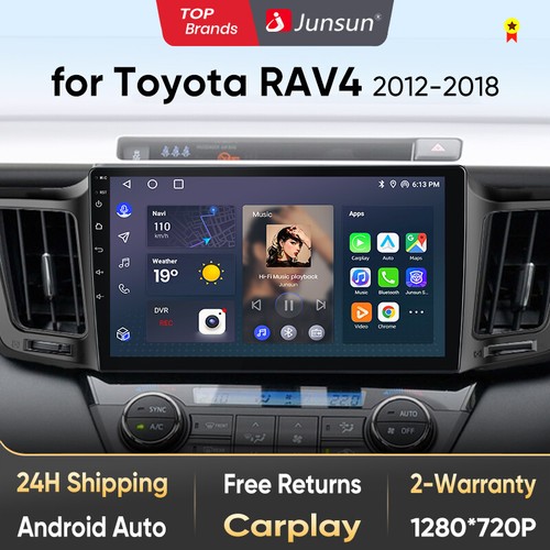 32G Carplay Android Car Stereo Radio GPS Navi RDS For Toyota Rav4 2012 ...