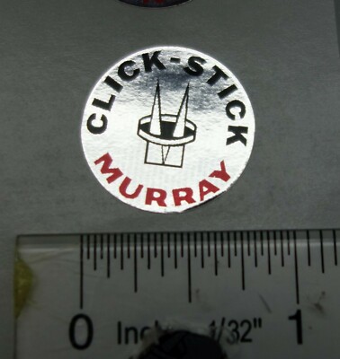 Murray Eliminator Click Stick button(2) & 3 speed-shifter decals | eBay