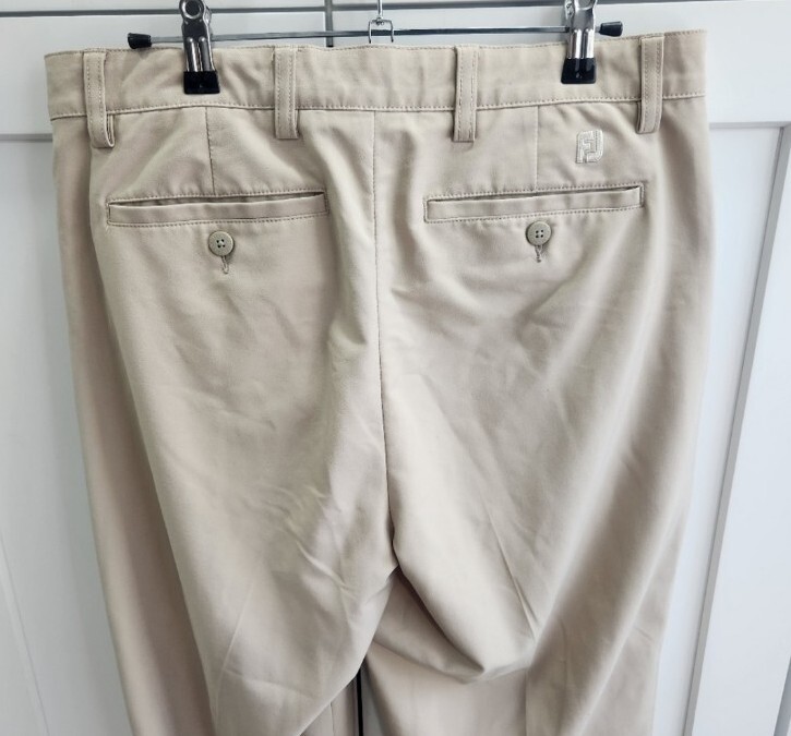 Footjoy Mens Tan Beige Golf Performance Pants 32x32 | eBay