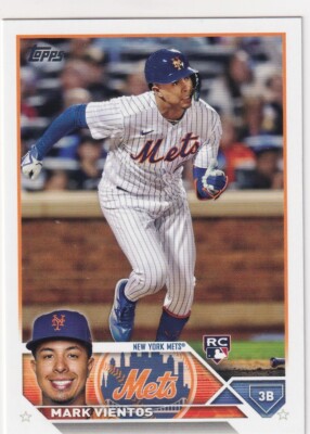2023 TOPPS SERIES TWO RC MARK VIENTOS NEW YORK METS ROOKIE BASEBALL JC ...