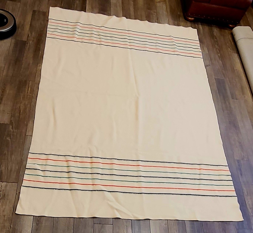 Vintage Rare Pendleton Wool Blanket Yellowstone National Park Full Size ...